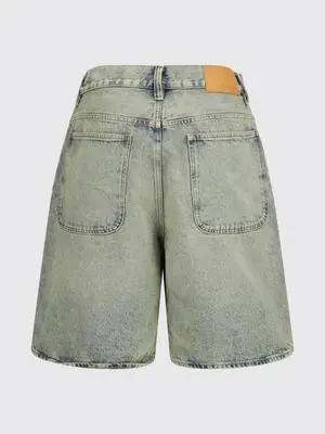 SUNFLOWER 5-pocket Cotton Denim Knee-length Shorts