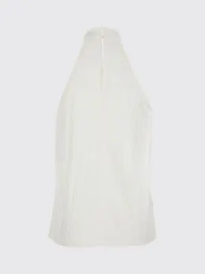 TELA Sleeveless Turtleneck Top In A Cotton Blend With Back Closure