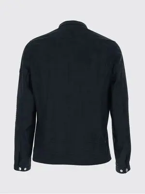TATRAS Slim Fit Suede Leather Biker Jacket