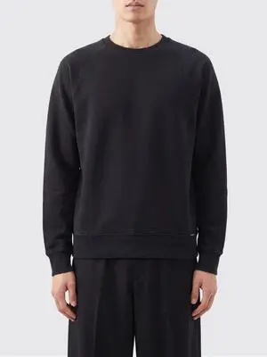 TOM FORD Relaxed Fit Cotton Crewneck Sweatshirt With Dropped Shoulders