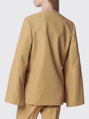 Alberta Ferretti Cropped Double-breasted Viscose Blend Blazer