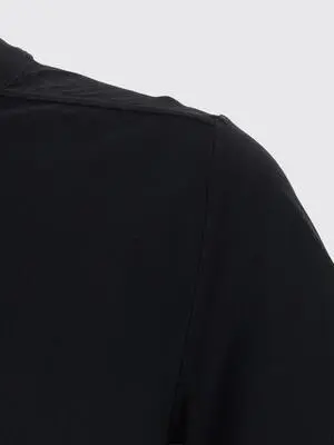 Rick Owens Crewneck T-shirt In Pure Cotton Jersey - Black