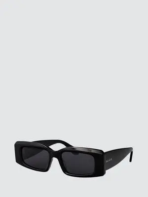 Alaïa Rectangular Recycled Acetate Sunglasses - Black