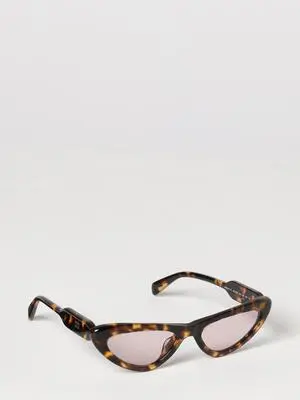 Miu Miu Triangular Frame Acetate Sunglasses - Multicolor