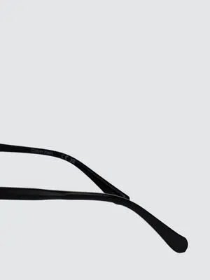 Calvin Klein Aviator Acetate Sunglasses With Cr-39 Lenses - Black