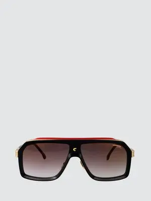 Carrera Eyewear Bicolour Aviator Sunglasses In Metal And Acetate - Black 2