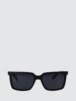 Calvin Klein Aviator Sunglasses In Acetate With Monogram