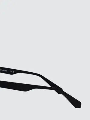 Calvin Klein Aviator Sunglasses In Acetate With Monogram
