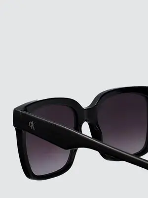 Calvin Klein Acetate Cat-eye Sunglasses With Monogram