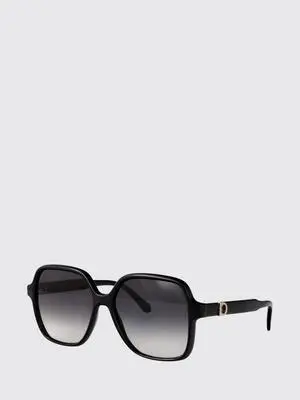 FERRAGAMO Butterfly Cat-eye Acetate Sunglasses With Gancini Logo - Black