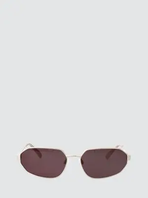 Calvin Klein Oval Metal Sunglasses