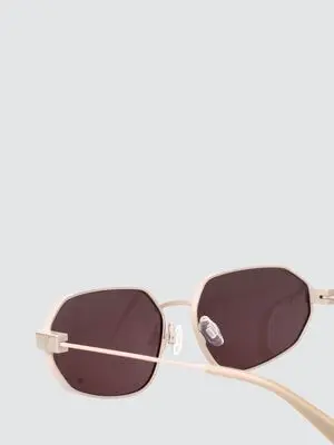 Calvin Klein Oval Metal Sunglasses