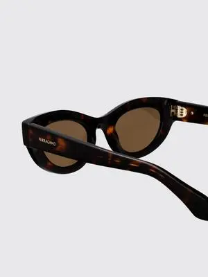 FERRAGAMO Oval Cat-eye Sunglasses