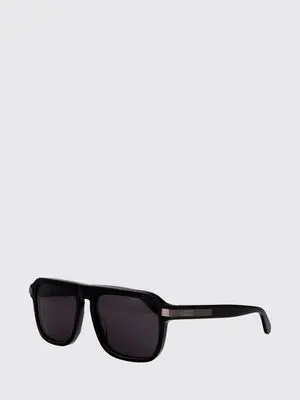 FERRAGAMO Rectangular Aviator Sunglasses In Acetate - Black