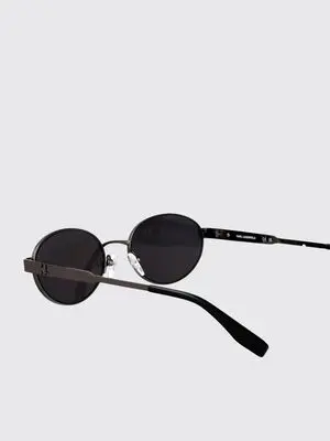 Karl Lagerfeld Oval Metal Sunglasses