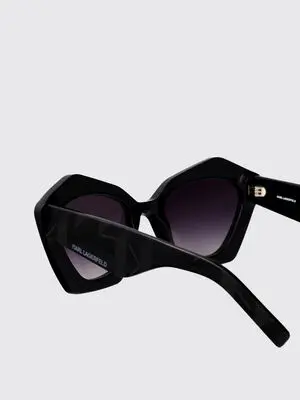 Karl Lagerfeld Oversized Irregular Shape Acetate Sunglasses