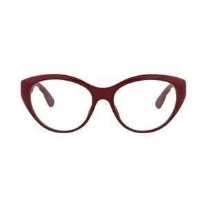 Gucci Cat Eye-frame Acetate Optical Frames 'burgundy/transparent - Red