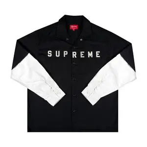 Supreme 2-tone Work Shirt - Black