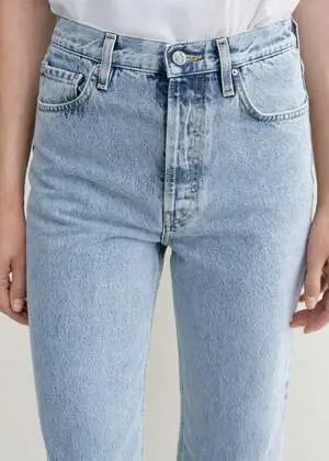 TOTEME Classic Cut Denim Full Length