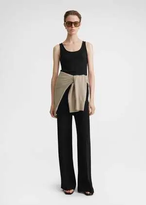 TOTEME Classic Rib Tank - Black