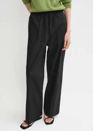 TOTEME Cotton Drawstring Trousers