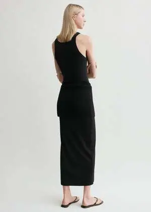 TOTEME Curved Rib Tank Dress