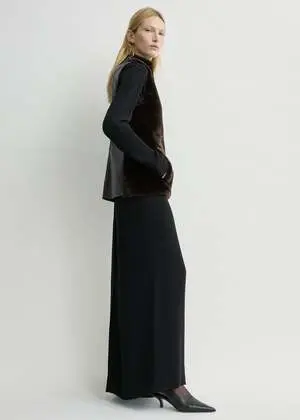 TOTEME Shearling-front Top