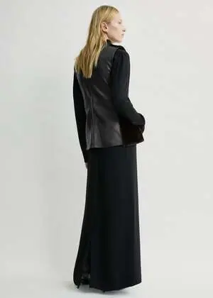 TOTEME Shearling-front Top
