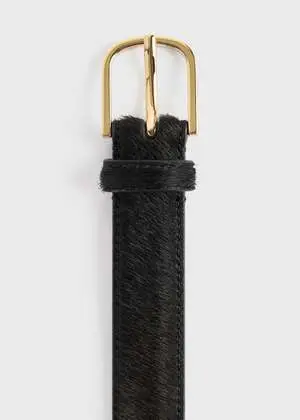 TOTEME Pony Hair Belt