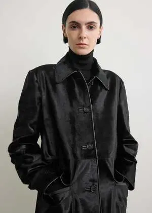 TOTEME Pony Hair Coat