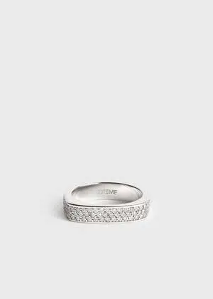 TOTEME Signature Pavé Ring