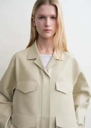 TOTEME Army Leather Jacket