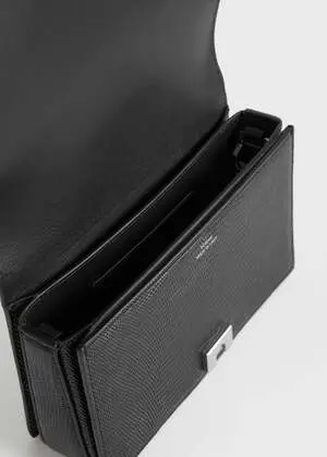 TOTEME Mini T-flap Lizard-embossed Bag