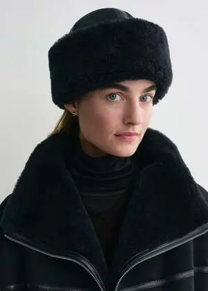 TOTEME Shearling Winter Hat