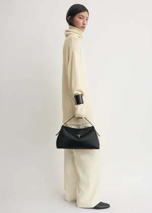 TOTEME T-lock Pony Hair Top Handle