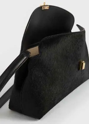 TOTEME T-lock Pony Hair Clutch