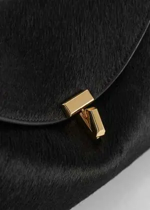 TOTEME T-lock Pony Hair Clutch