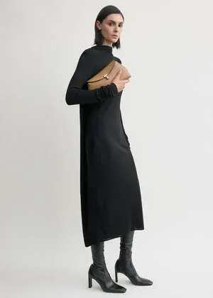 TOTEME T-lock Leather Clutch