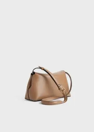 TOTEME T-lock Leather Clutch