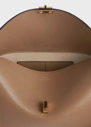 TOTEME T-lock Leather Clutch