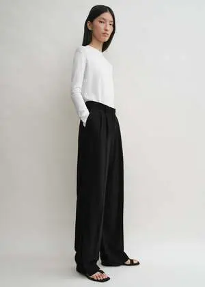 TOTEME Double-pleat Summer Trousers
