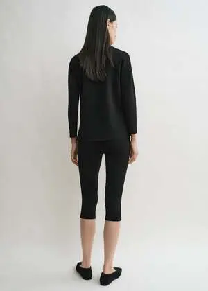 TOTEME Compact Knit Capri Trousers