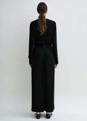 TOTEME Long-sleeve Slouch Waist Maxi Dress