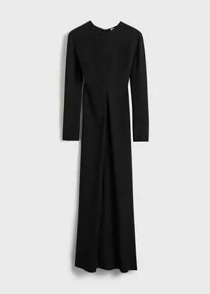 TOTEME Long-sleeve Slouch Waist Maxi Dress