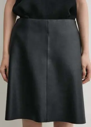 TOTEME Leather Skirt