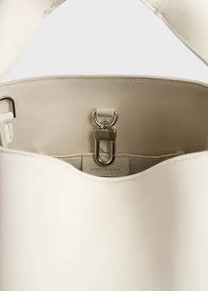 TOTEME Petite Satin Bucket Bag