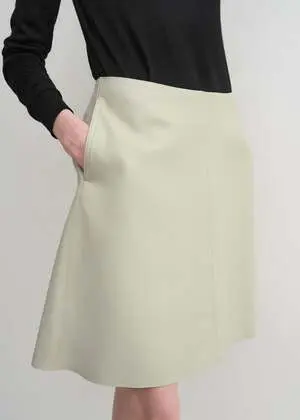 TOTEME Leather Skirt
