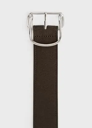 TOTEME Swirl Suede Belt