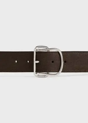 TOTEME Swirl Suede Belt
