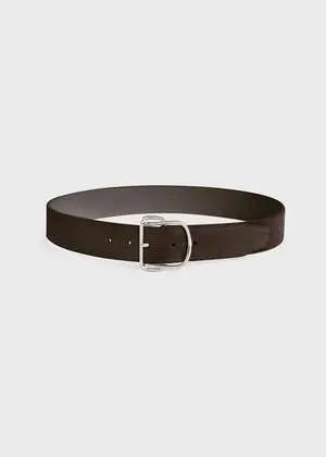 TOTEME Swirl Suede Belt